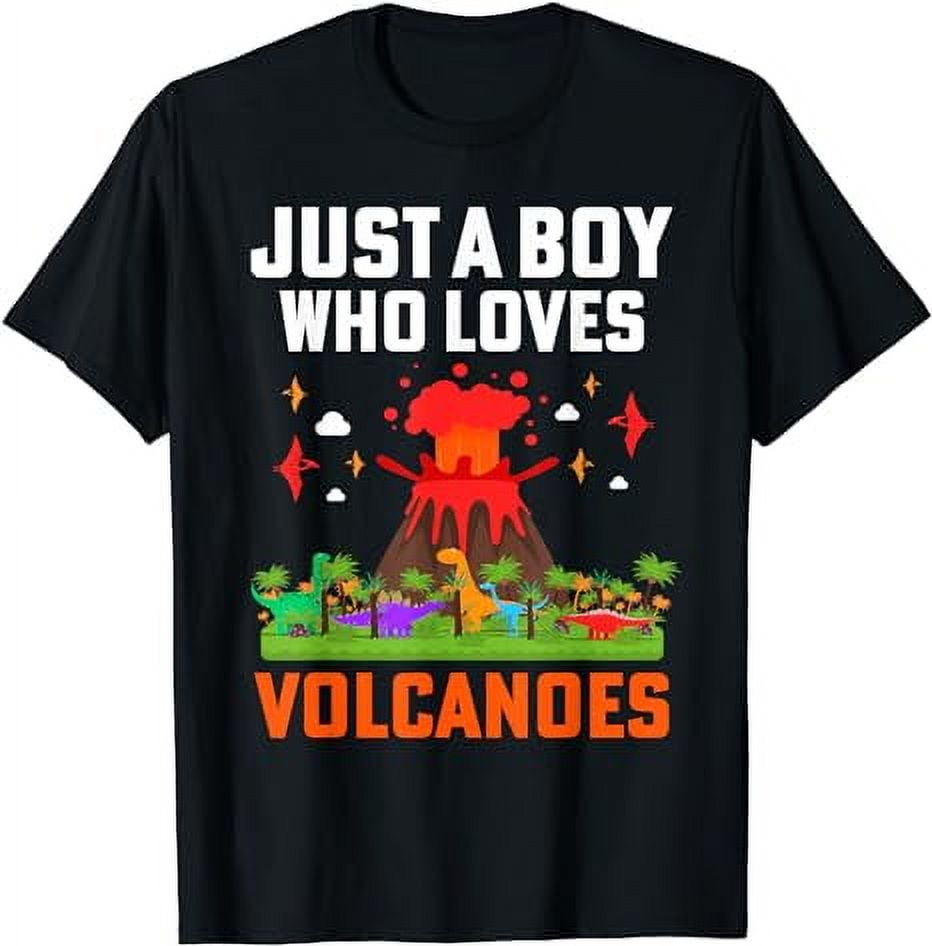 Toddler Boy Volcano Kids Magma Eruption Geology T-Shirt - Walmart.com