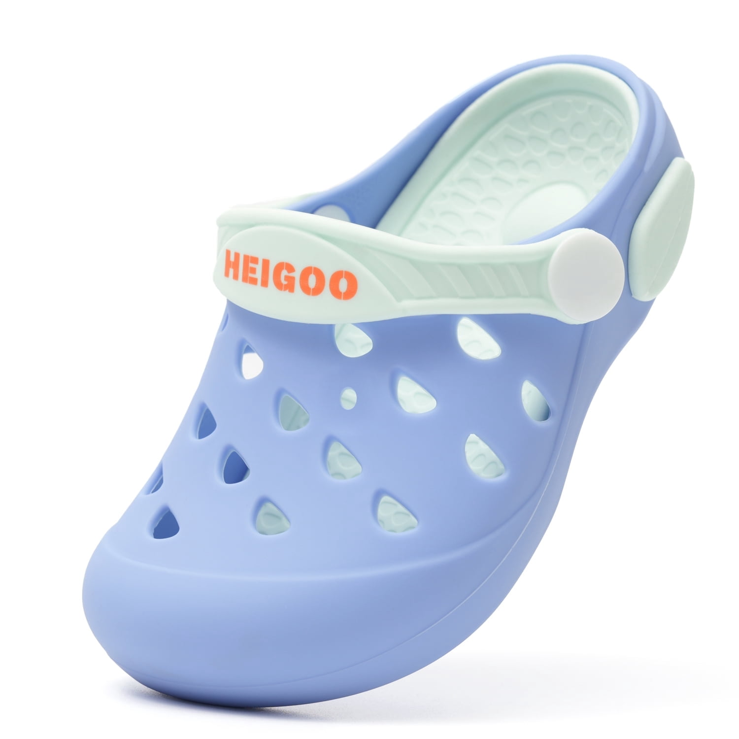 HEIGOO Toddler Boys Girls Garden Clogs Kids Silicone Shoes Soft Comfort ...