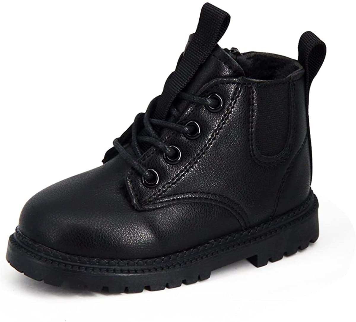 Toddler Boys Girls Hiking Boots Waterproof Non Slip Warm Winter Ankle ...