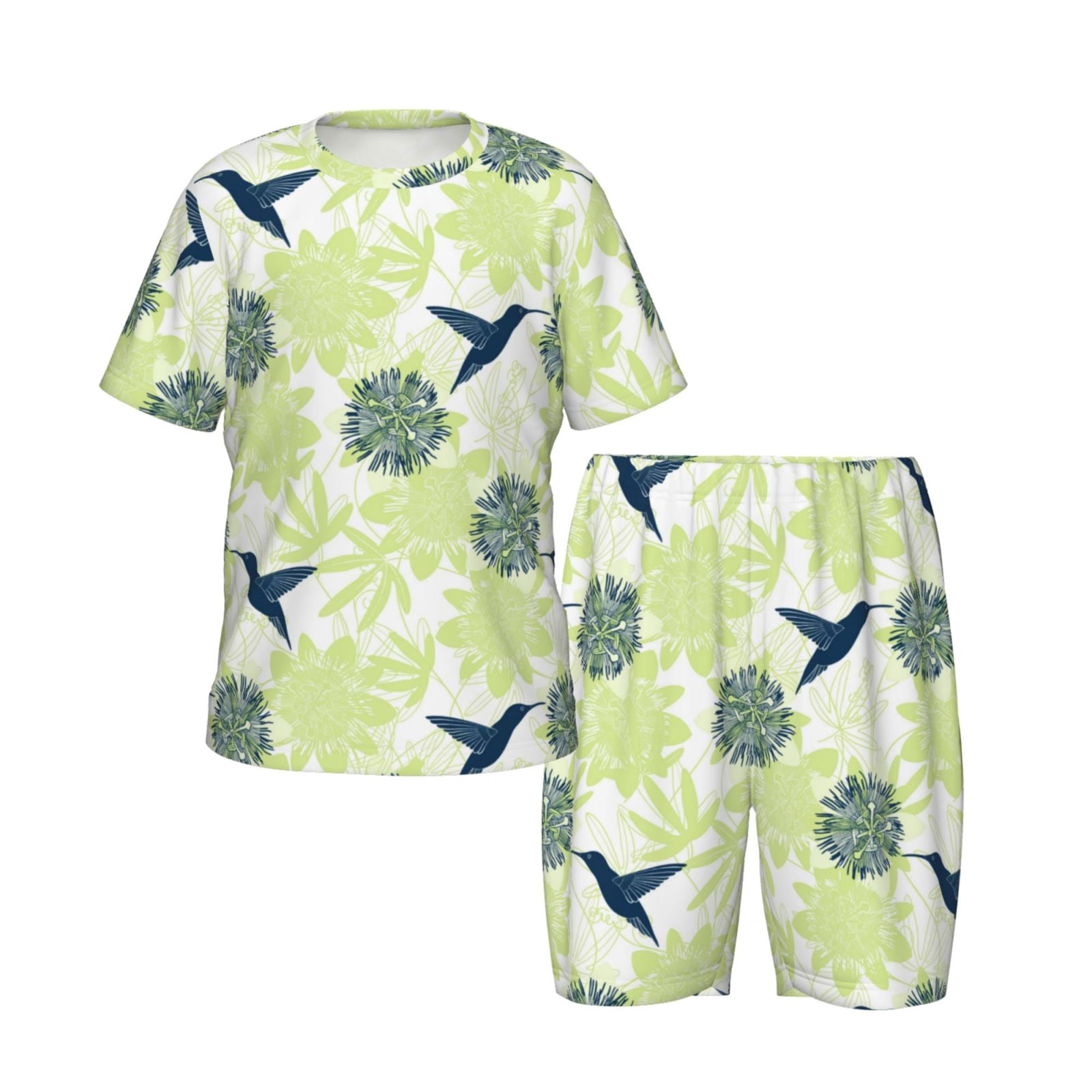 Toddler Boys Girls Pajamas - Art Deco Hummingbird Soft Comfort Kids ...