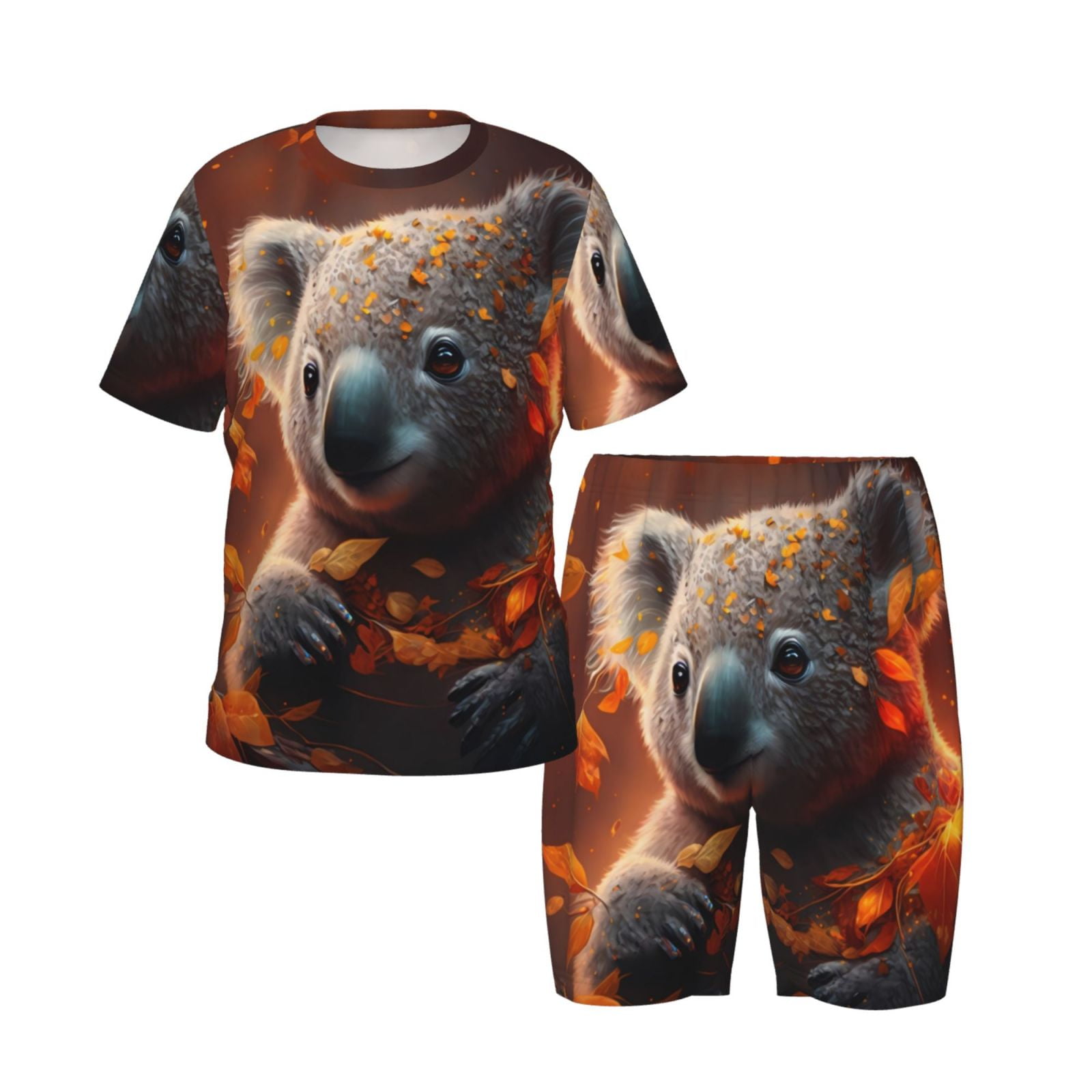Toddler Boys Girls Pajamas - Cute Maple Leaf Koala Soft Comfort Kids ...