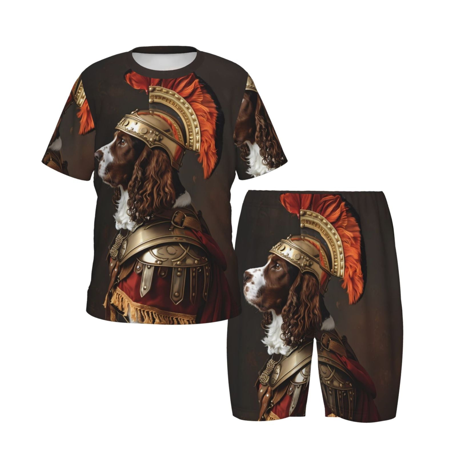 Toddler Boys Girls Pajamas - Medieval Knight Dog Soft Kids Pajamas ...