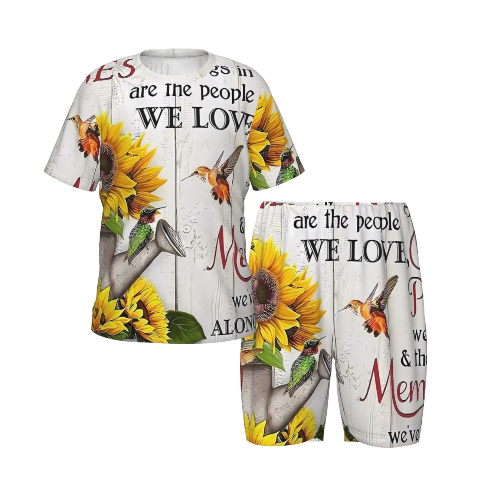 Toddler Boys Girls Pajamas - Memories Sunflower Hummingbird Soft ...