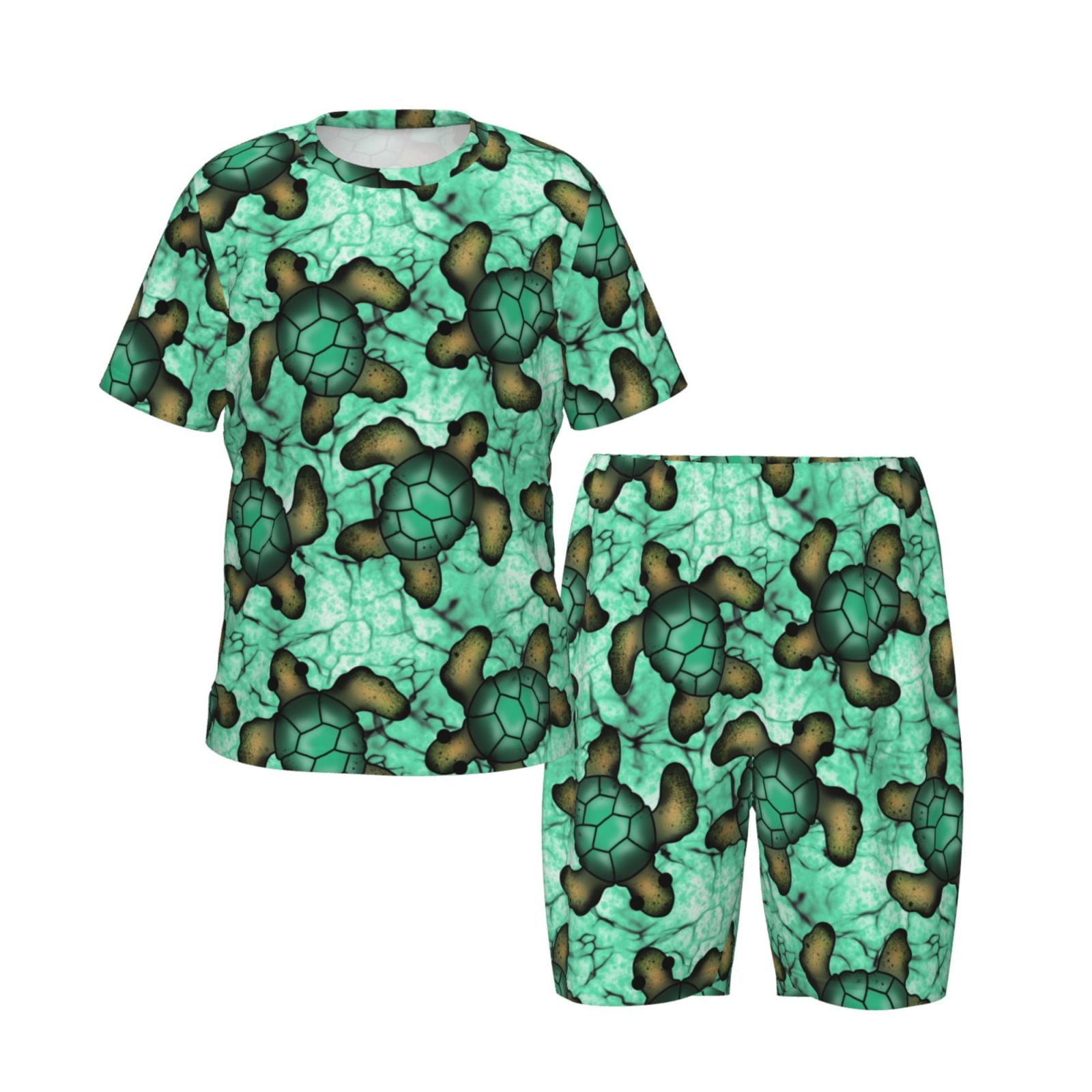 Toddler Boys Girls Pajamas - Sea Turtle Soft Comfort Kids Pajamas Short ...