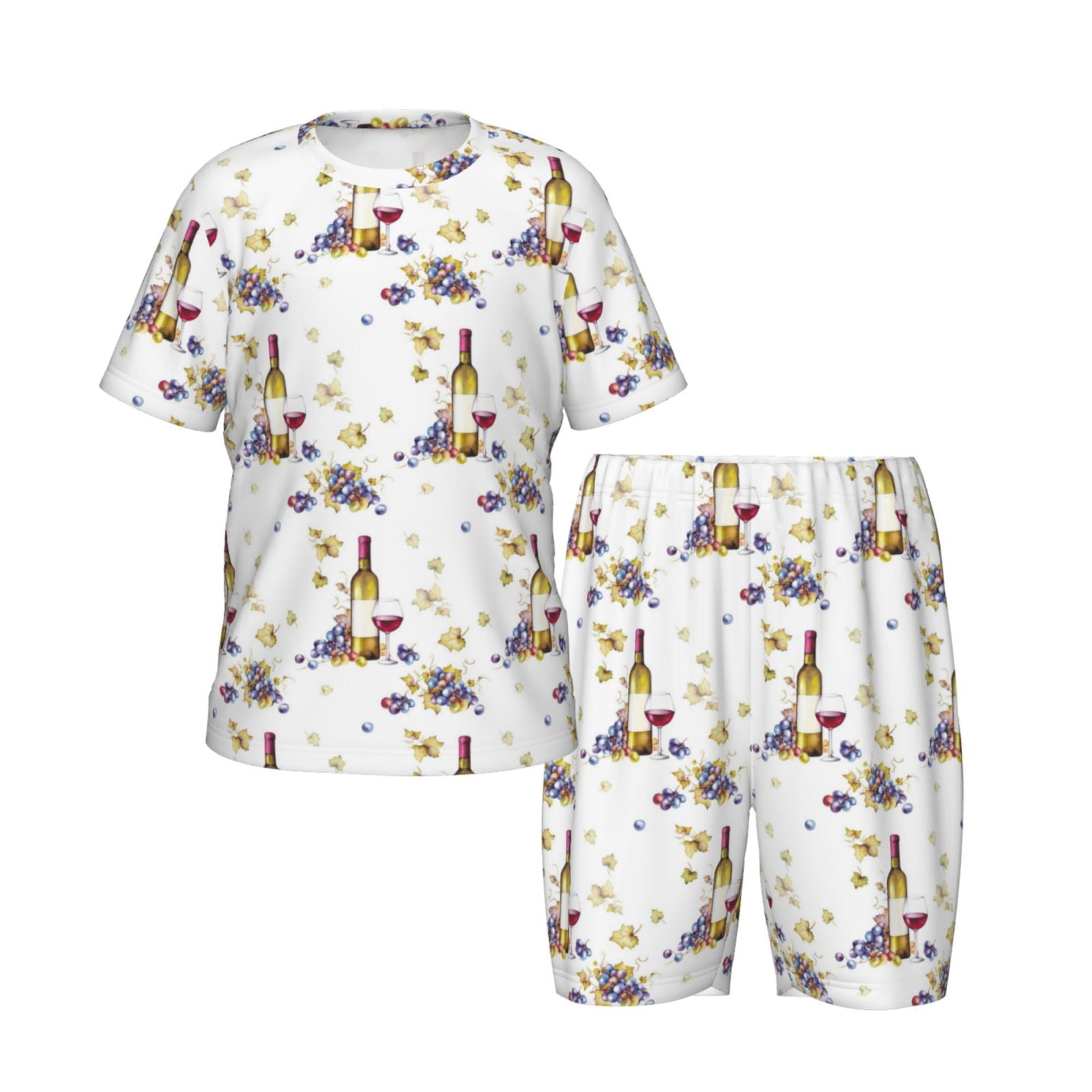 Toddler Boys Girls Pajamas - Wine bottle Print No.J916 Soft Comfort ...