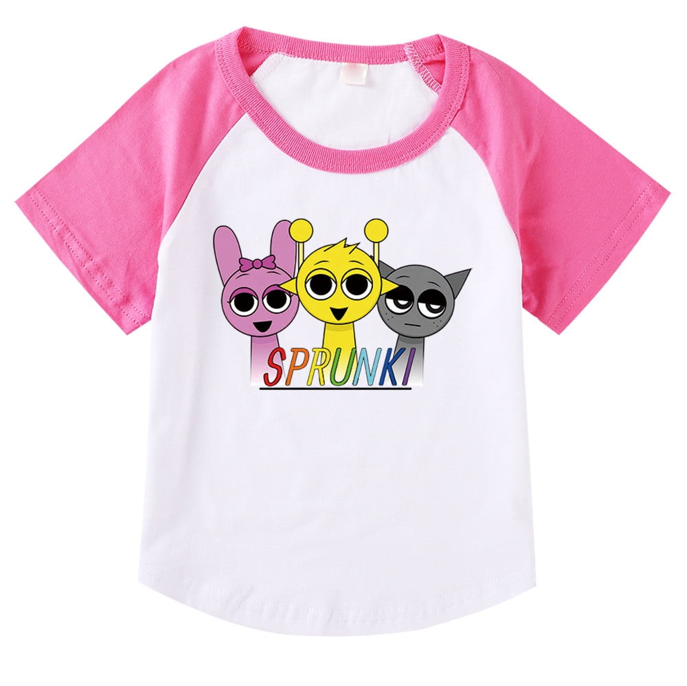 Toddler Boys Kids Sprunki Shirt For Fans Kids Sprunki Figure Printed ...