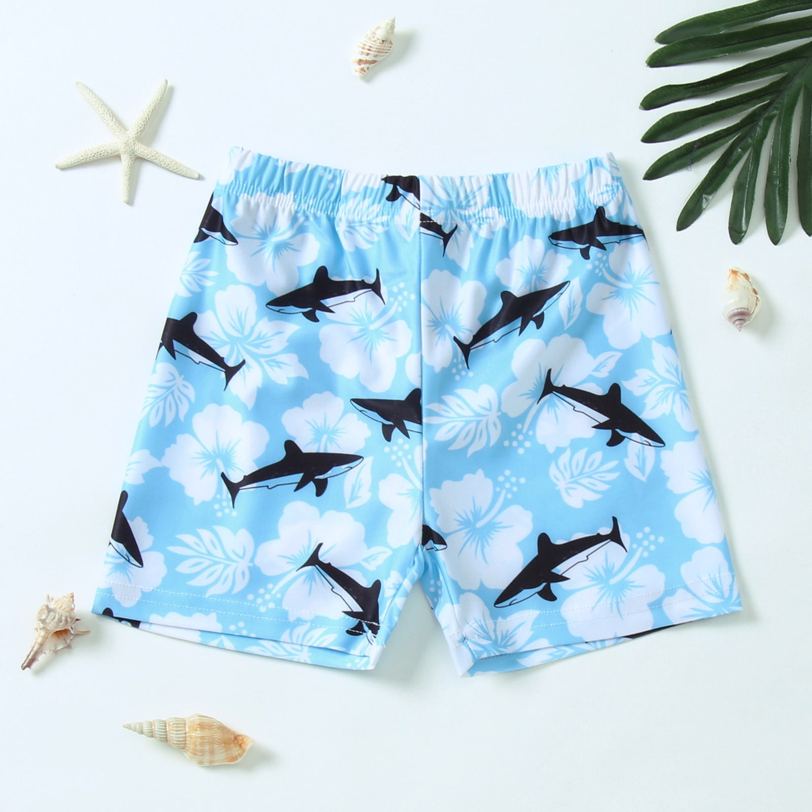BJUTIR Toddler Boys Swim Shorts Kids Baby Cartoon Swim Trunks Swimsuit ...