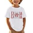 Toddler Boys T Shirts Graphic With Embroidered Maple Leaf And Canadian ...