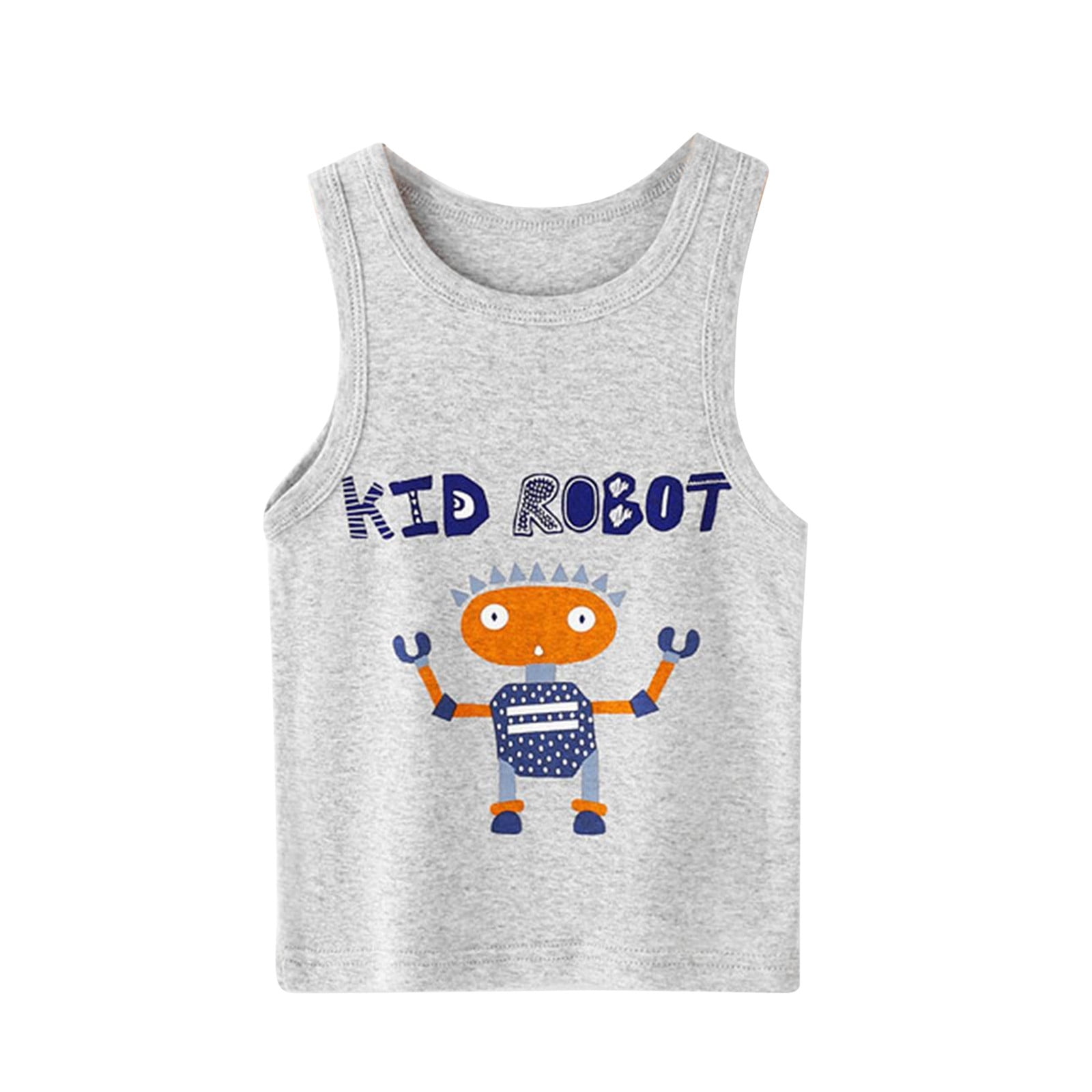 Toddler Boys Tank Tops Childrens Summer Boys Tshirts Sleeveless Outdoor ...