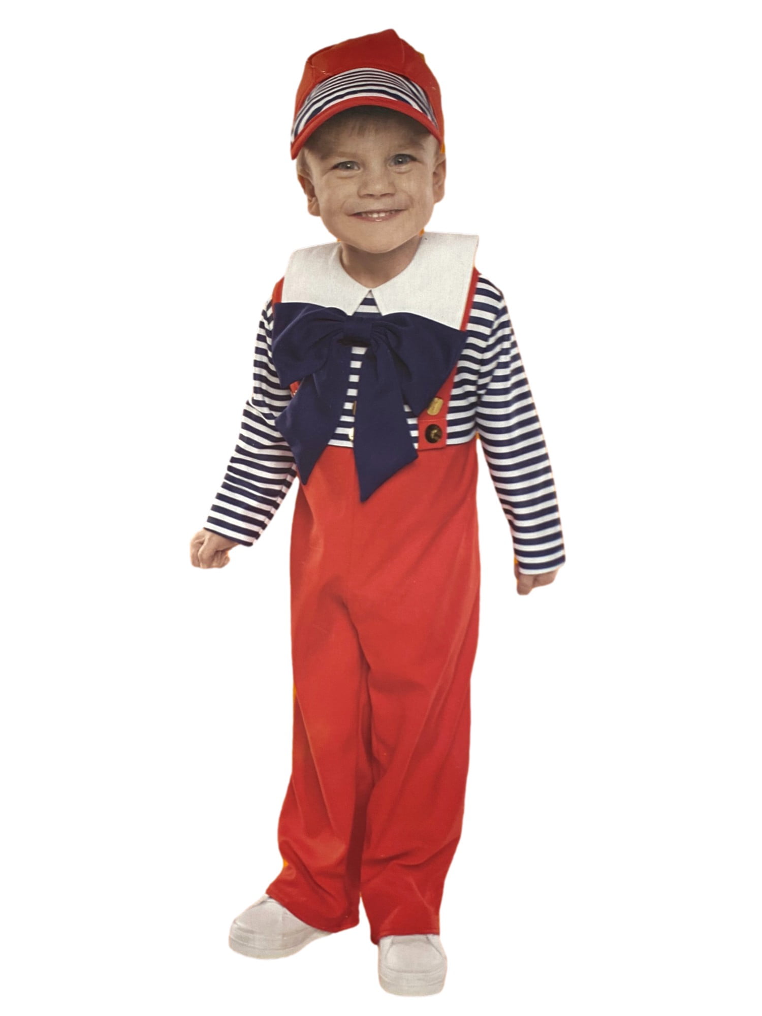 Hallo Ween Toddler Boys Tiny Tweedle Dee Costume, Includes Jumpsuit Bow ...