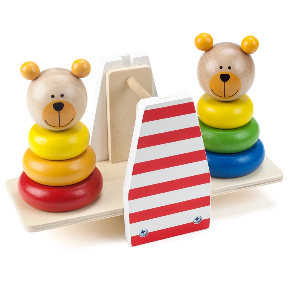 Brybelly Balancing Bears Stacking See-Saw - Walmart.com