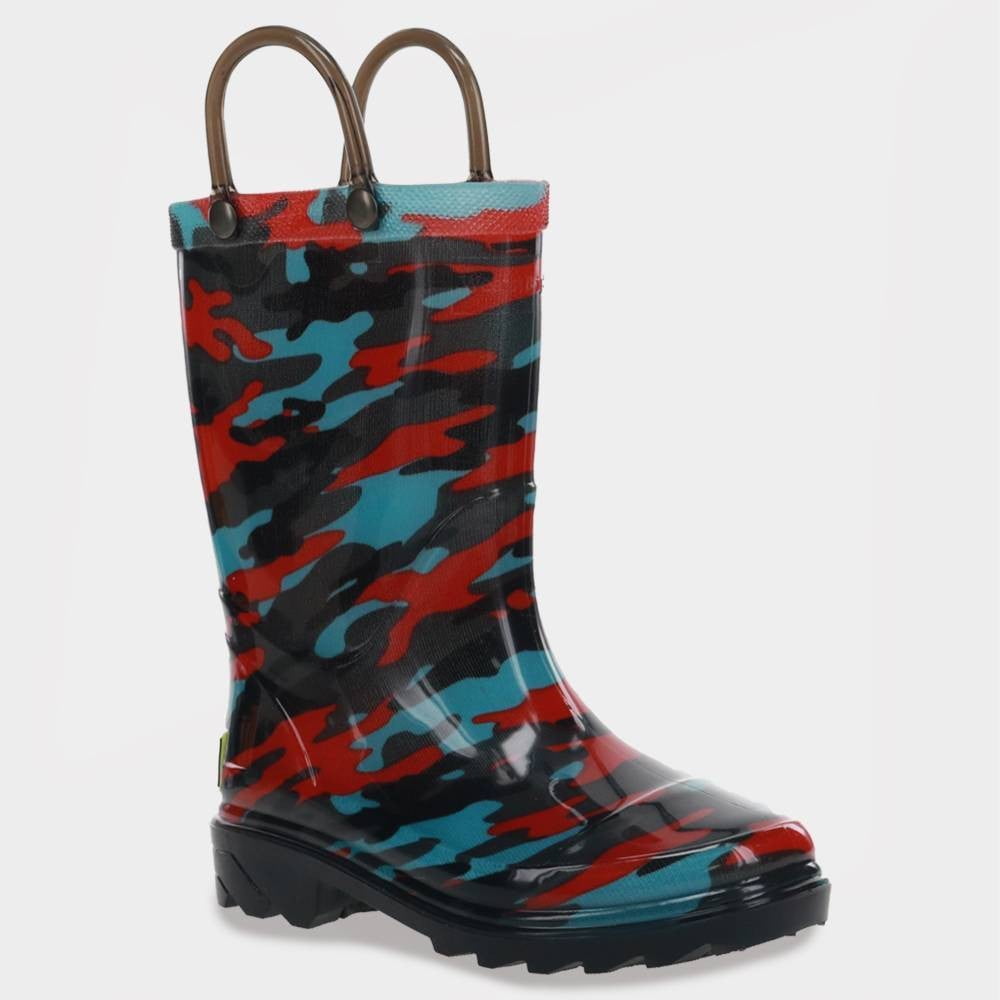 Toddler Boys' Western Chief Forest Boots - Charcoal Gray 5 - Walmart.com