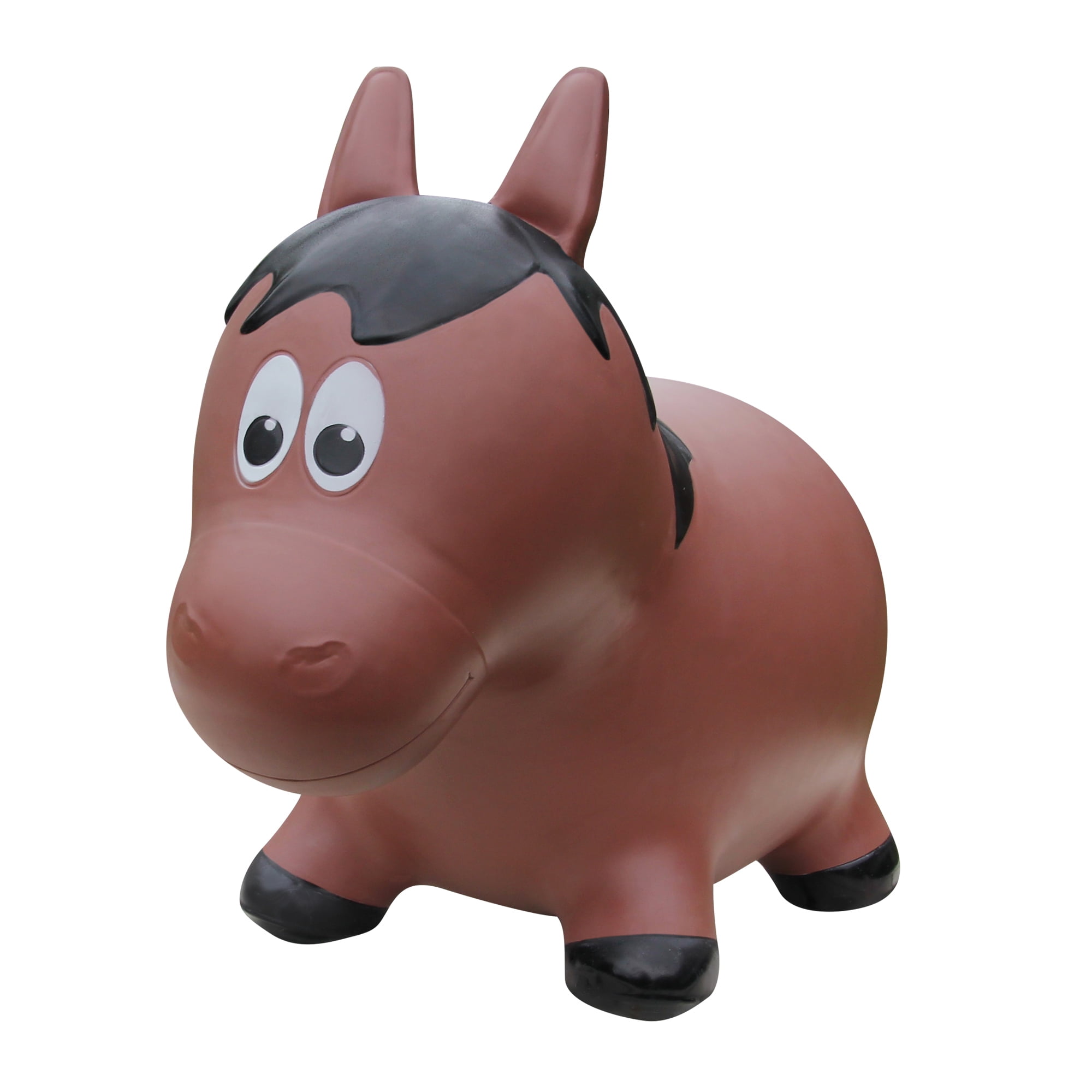 Toddler Boys and Girls Farm Hopper Space Hopper Bounce Toy, Brown Horse ...