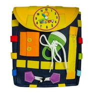 Buckle Toy Buddy Activity Backpack - Pre-K Learning Toy - Baby Snap Bag ...
