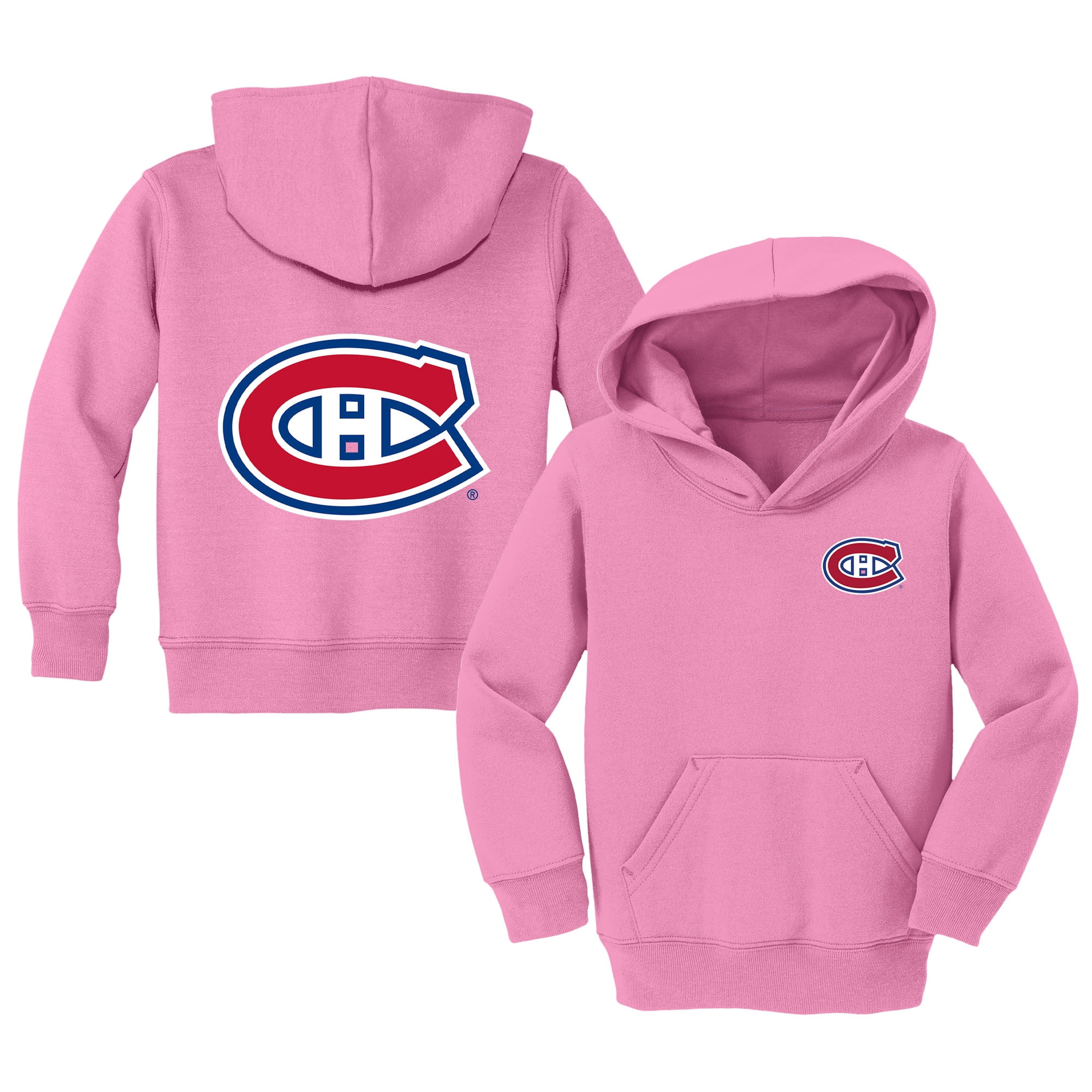 Toddler Chad & Jake Pink Montreal Canadiens Pullover Hoodie - Walmart.com