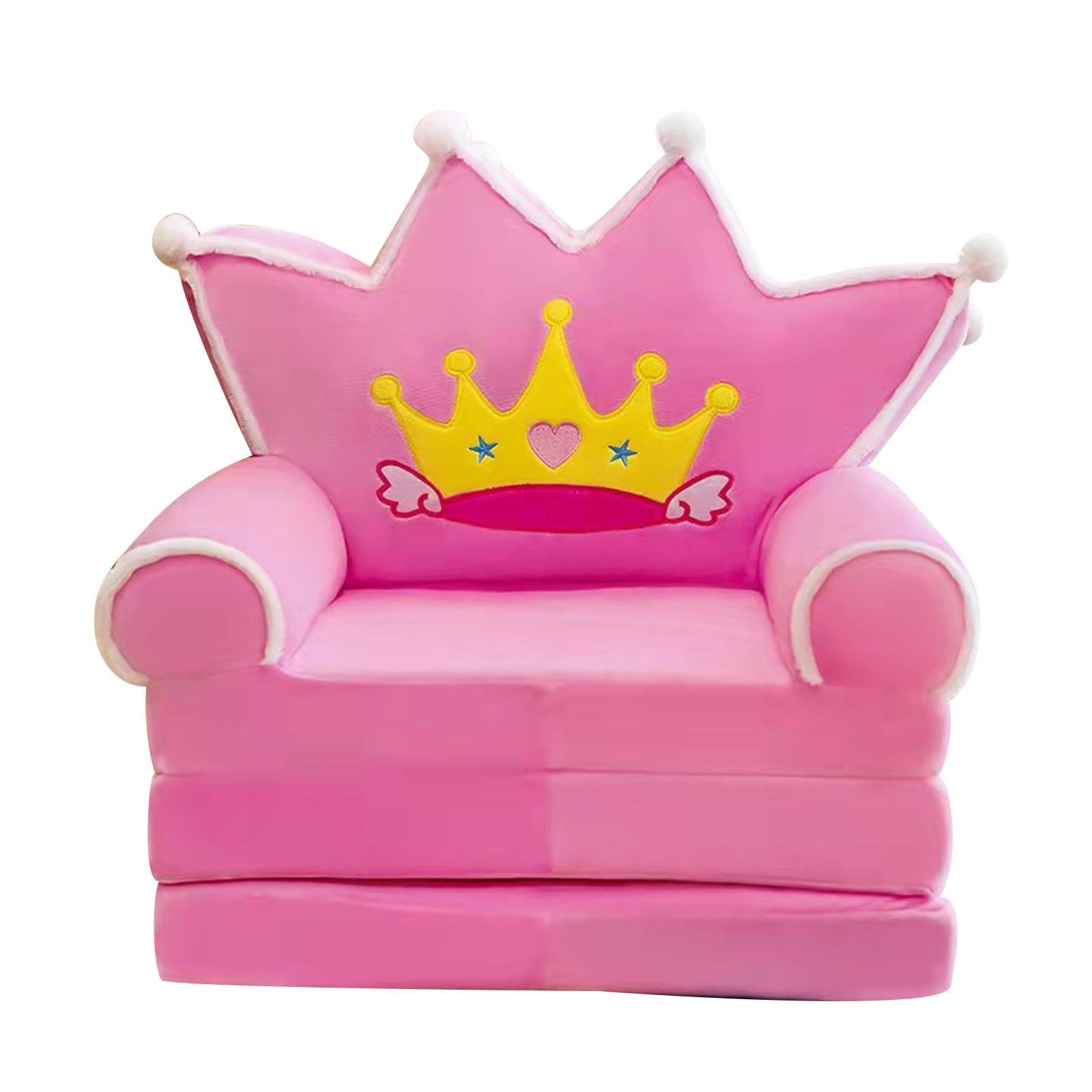 Toddler Chair,Sherpa Bear Toddler Couch Fold Out,Children Reading Chair ...