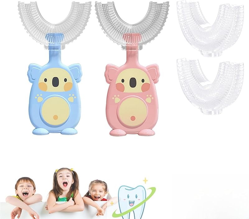 Toddler Children 360 U Shaped Toothbrush Kid Age 2-6&2-4&4-7&6-8 Yr All ...
