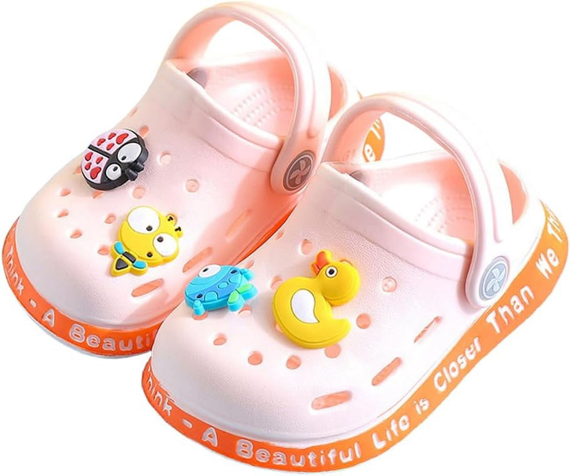 Toddler Clogs Girls Boys Clogs Garden Shoes Cartoon Slides Toddler ...