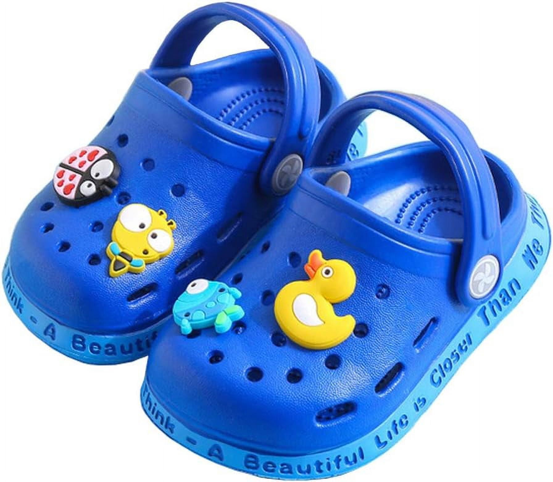 Toddler Clogs Girls Boys Clogs Garden Shoes Cartoon Slides Toddler ...