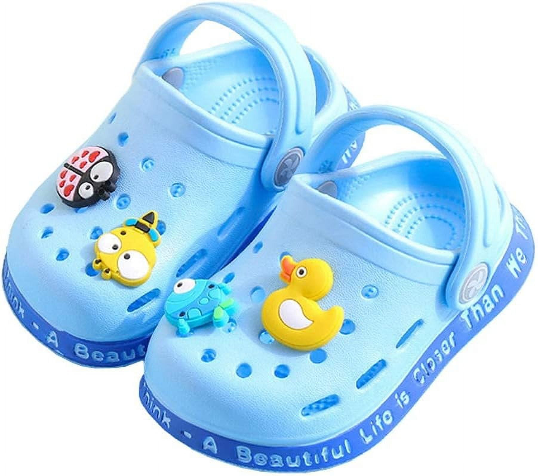 Toddler Clogs Girls Boys Clogs Garden Shoes Cartoon Slides Toddler ...