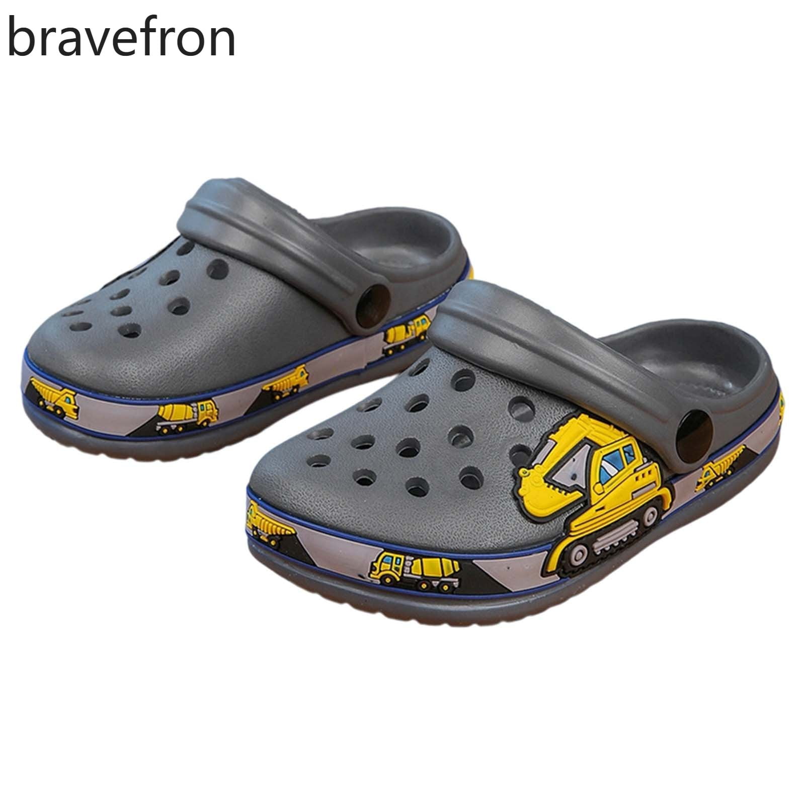 Toddler Clogs Kids Clogs for Girls Boys Classic Graphic on Slides ...