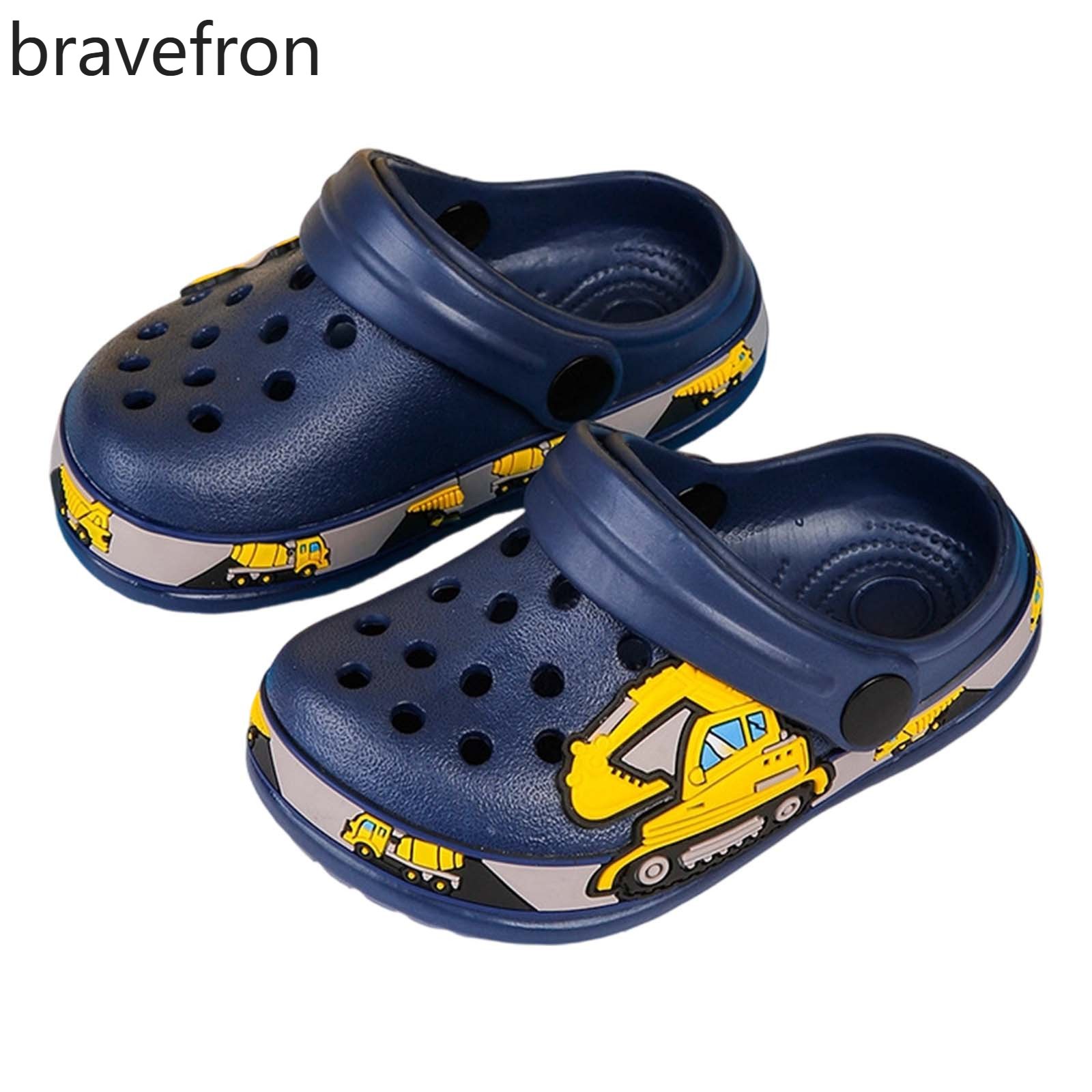 Toddler Clogs Kids Clogs for Girls Boys Classic Graphic on Slides ...