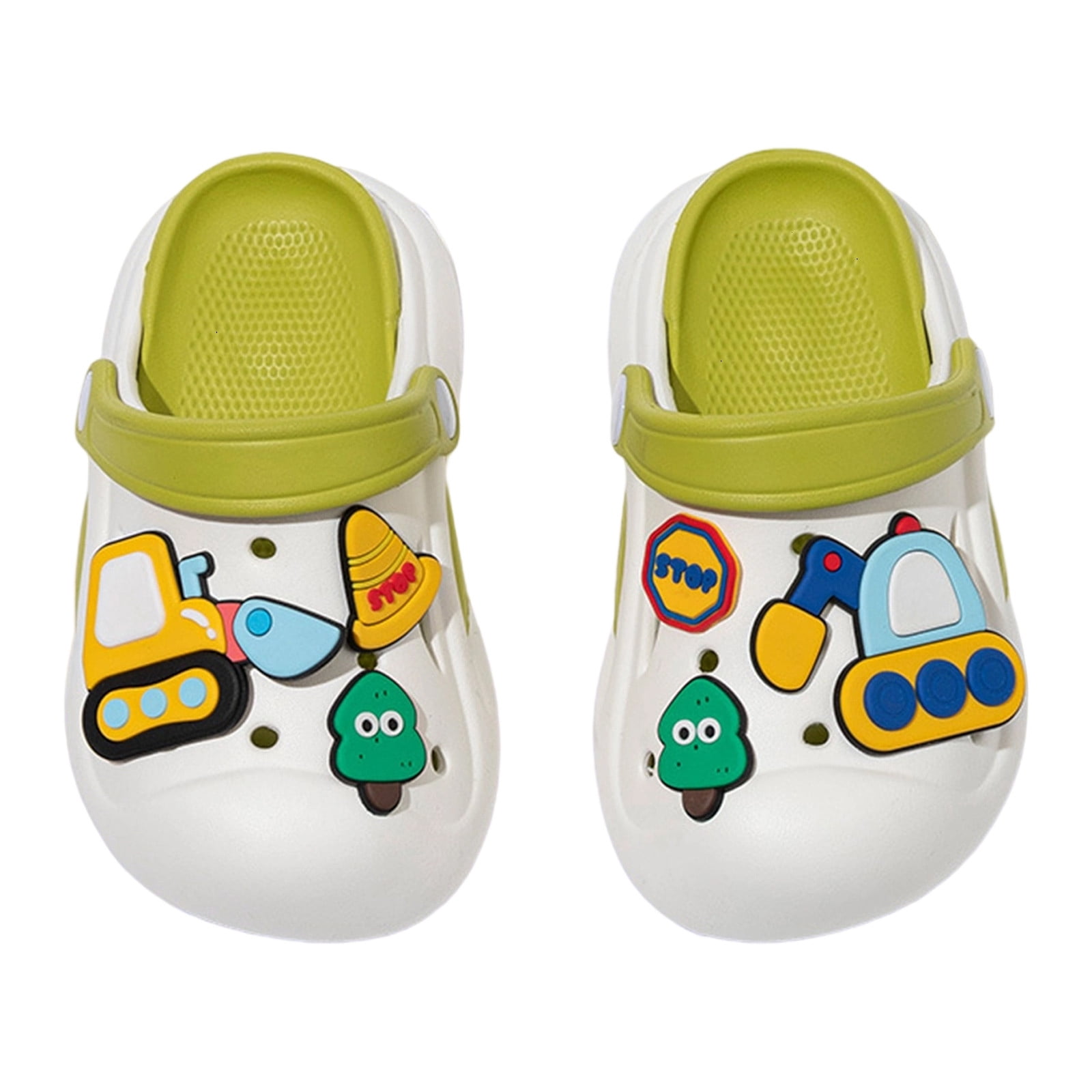 Toddler Clogs Kids Clogs for Girls Boys Cute Cartoon Slip on Garden ...