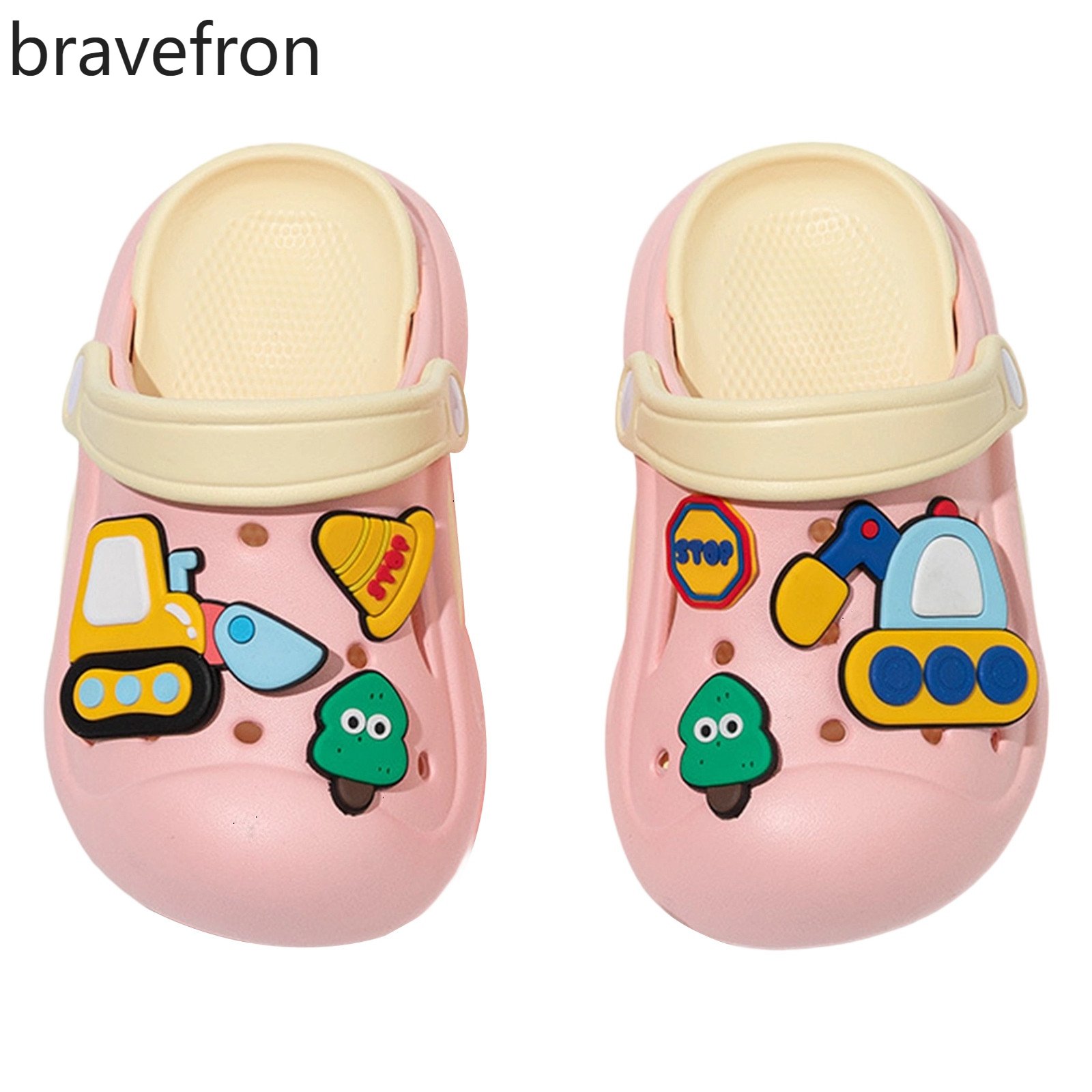 Toddler Clogs Kids Clogs for Girls Boys Cute Cartoon on Garden Clogs ...