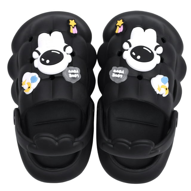 Toddler Clogs Kids Clogs with Charms Boys Girls Slippers Slip On Garden ...
