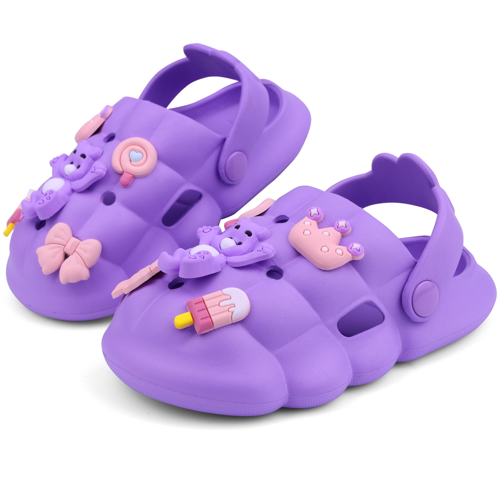 Toddler Clogs Kids Clogs with Charms Boys Girls Slippers Slip On Garden ...