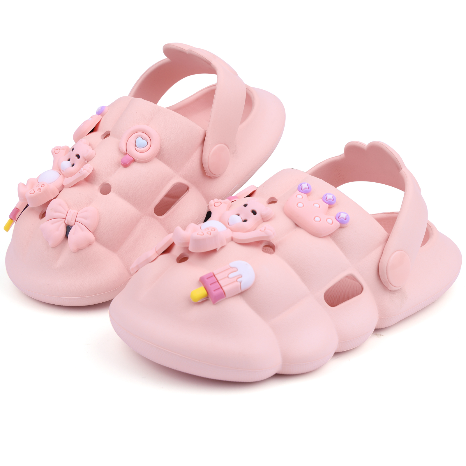 Toddler Clogs Kids Clogs with Charms Boys Girls Slippers Slip On Garden ...