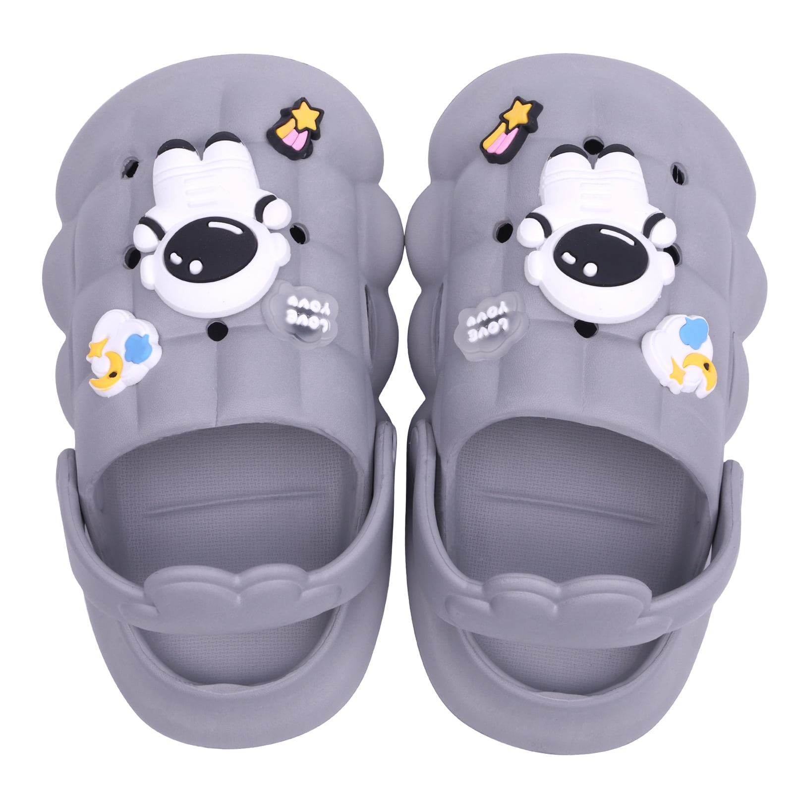 Toddler Clogs Kids Clogs with Charms Boys Girls Slippers Slip On Garden ...