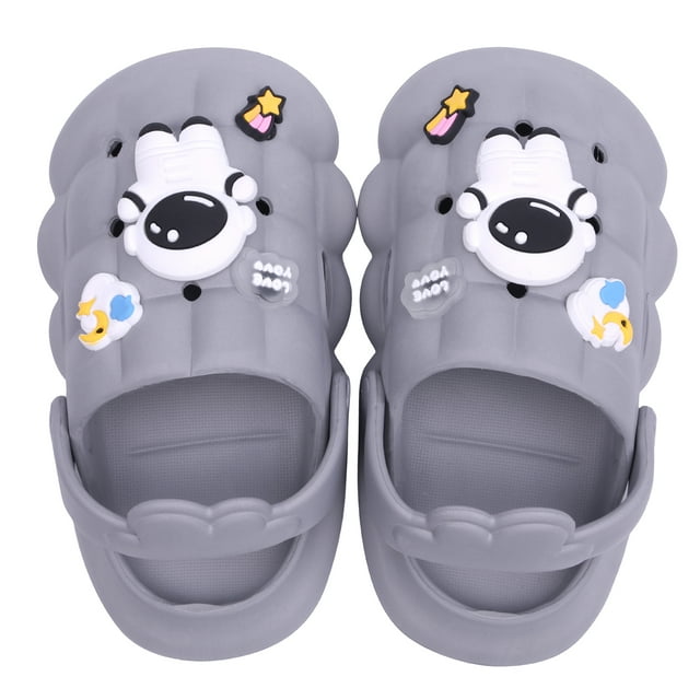 Toddler Clogs Kids Clogs with Charms Boys Girls Slippers Slip On Garden ...