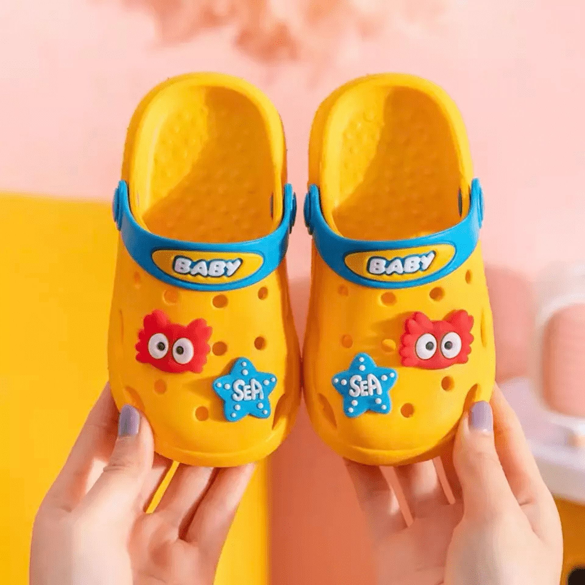 Toddler Clogs Sandals Waterproof Shoes for Kids Slippers Size 8T for 3 ...