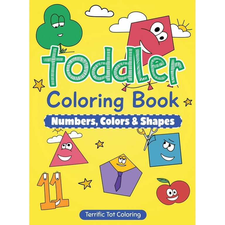 coloring pages toddler learning