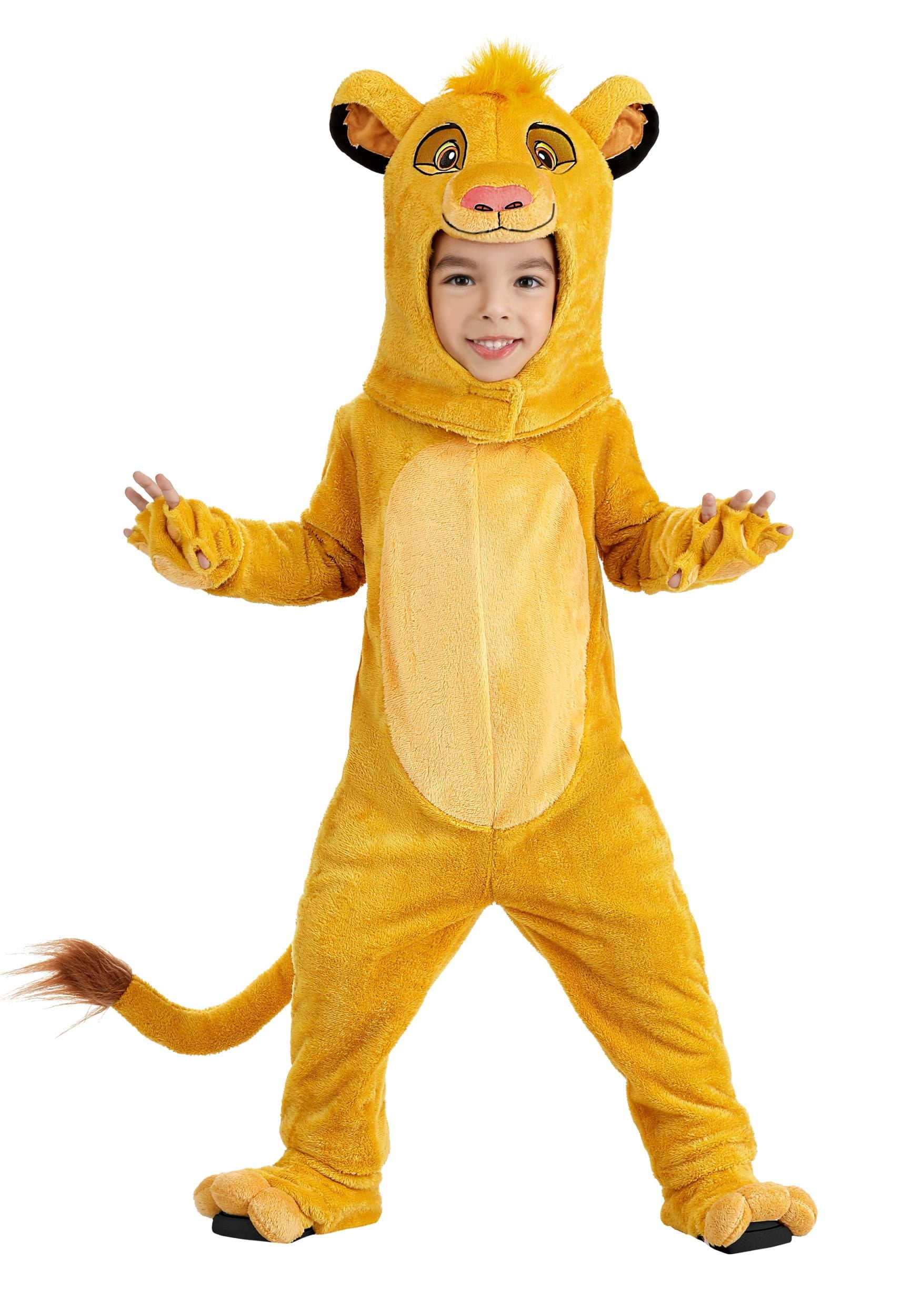 Toddler Disney The Lion King Simba Costume - Walmart.com