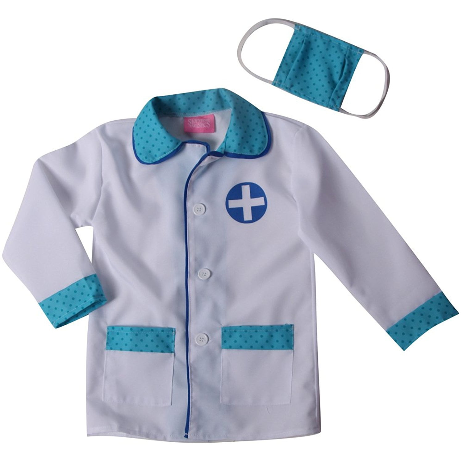 Toddler Doctor Coat & Face Mask for Toddler Doctor Costume | Doctor ...
