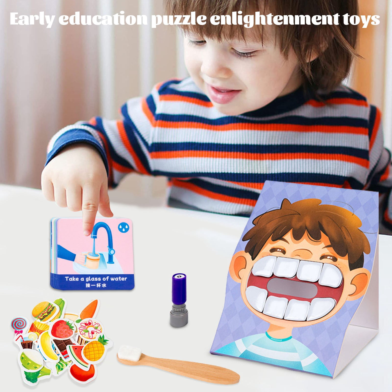 Toddler Enlightenment Toys - Tooth Guard Game Exercise Careful Hands-On ...
