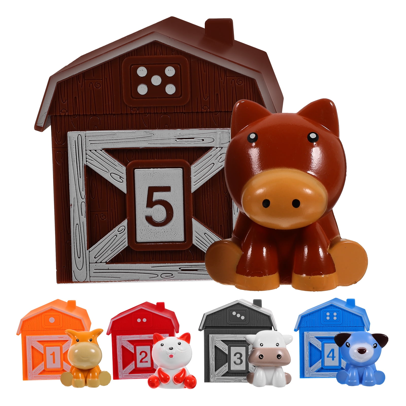 FRCOLOR Animal Finger Puppets for Kids Toddler Toys with Rich Colors ...