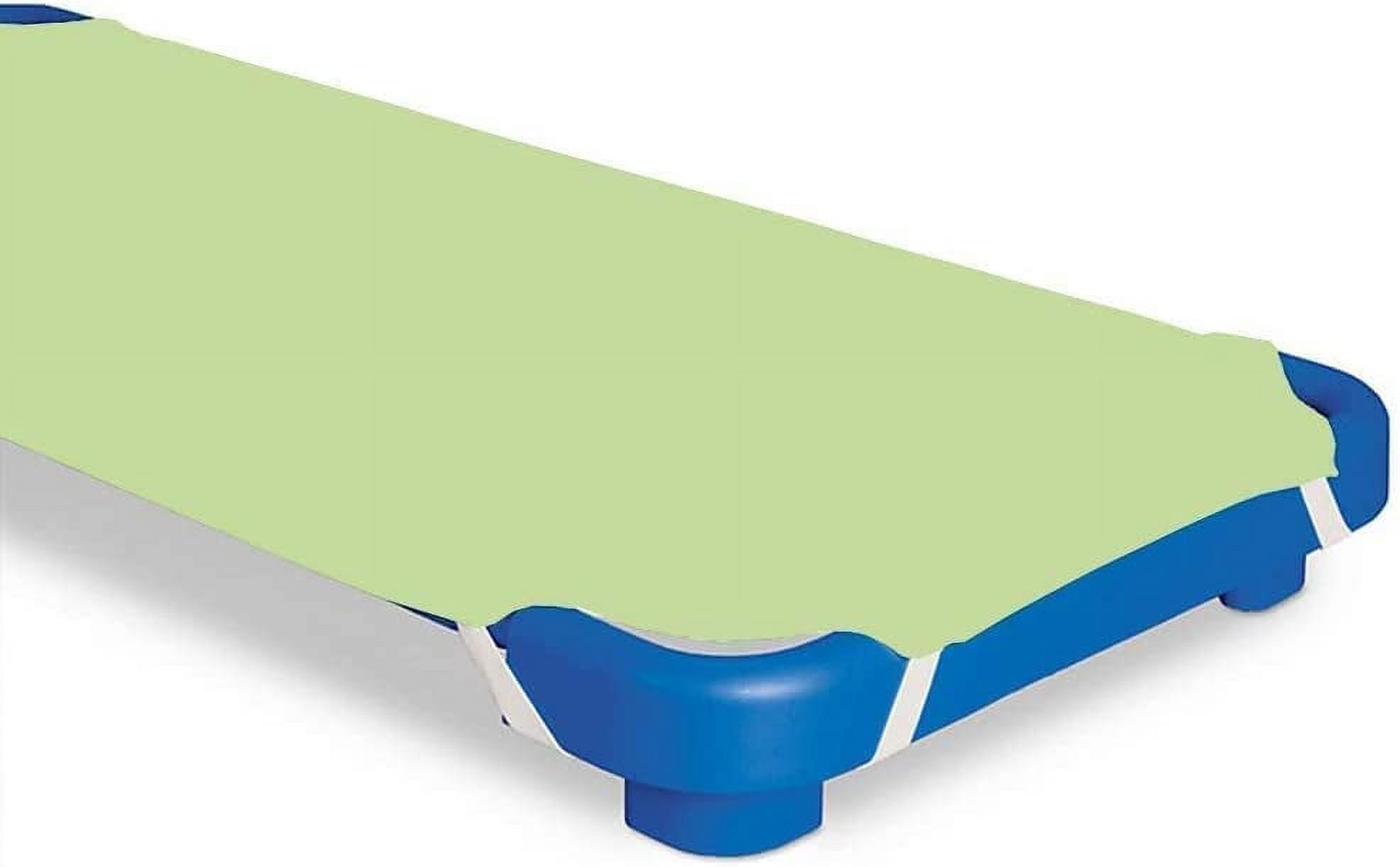 Toddler Fitted Sheet for Daycare/Preschool Cot Beds - 100% Cotton ...