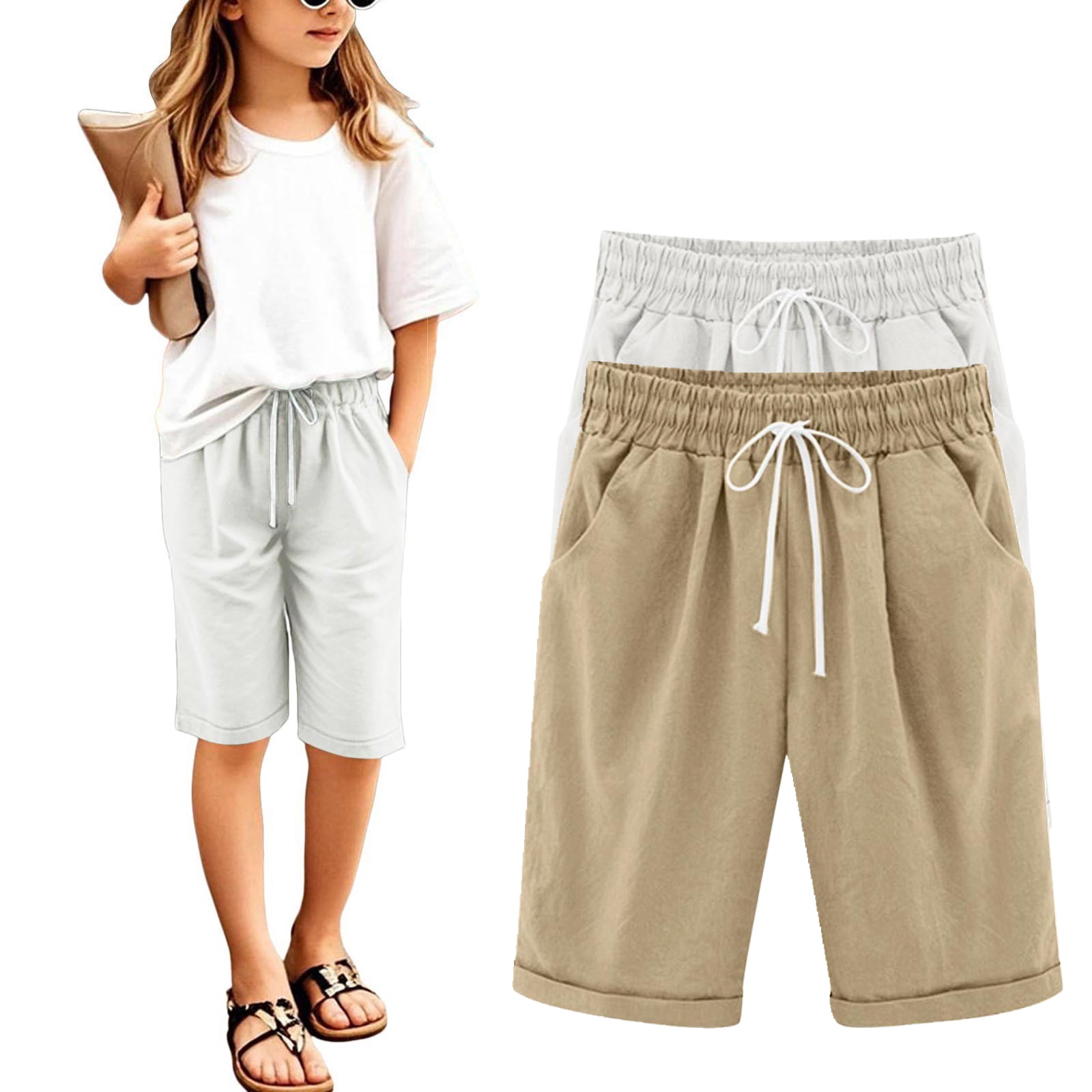 Toddler Gingham Pants Cotton Little Kids Boys Shorts Golf Cars ...