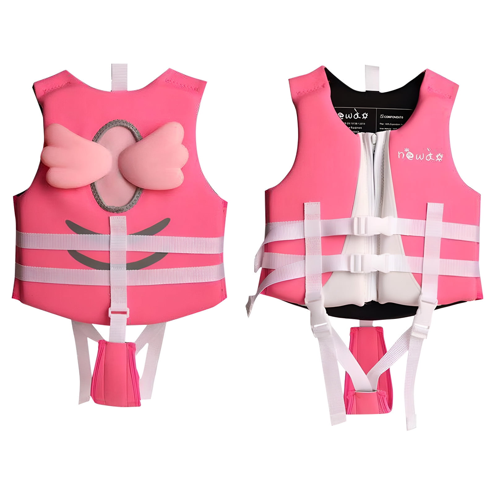 Toddler Girl Bathing Suit Boys Girls Buoyancy Back Heart Snorkeling ...