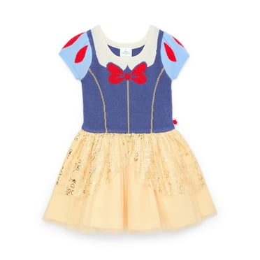 Disney Baby Girl Snow White Cosplay Dress, Sizes 0/3 Months-6/9 Months ...