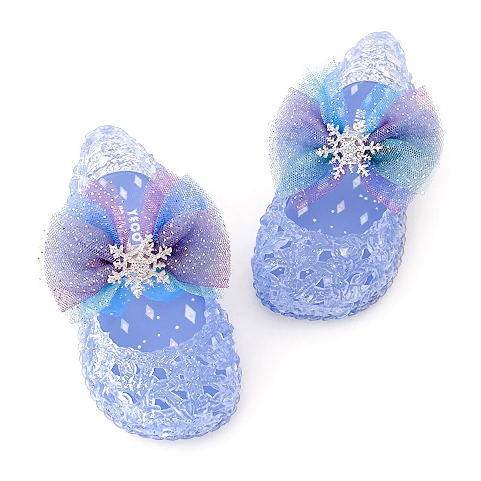 Toddler Girl Elsa Jelly Shoes Snow Queen Birthday Princess Sandals ...