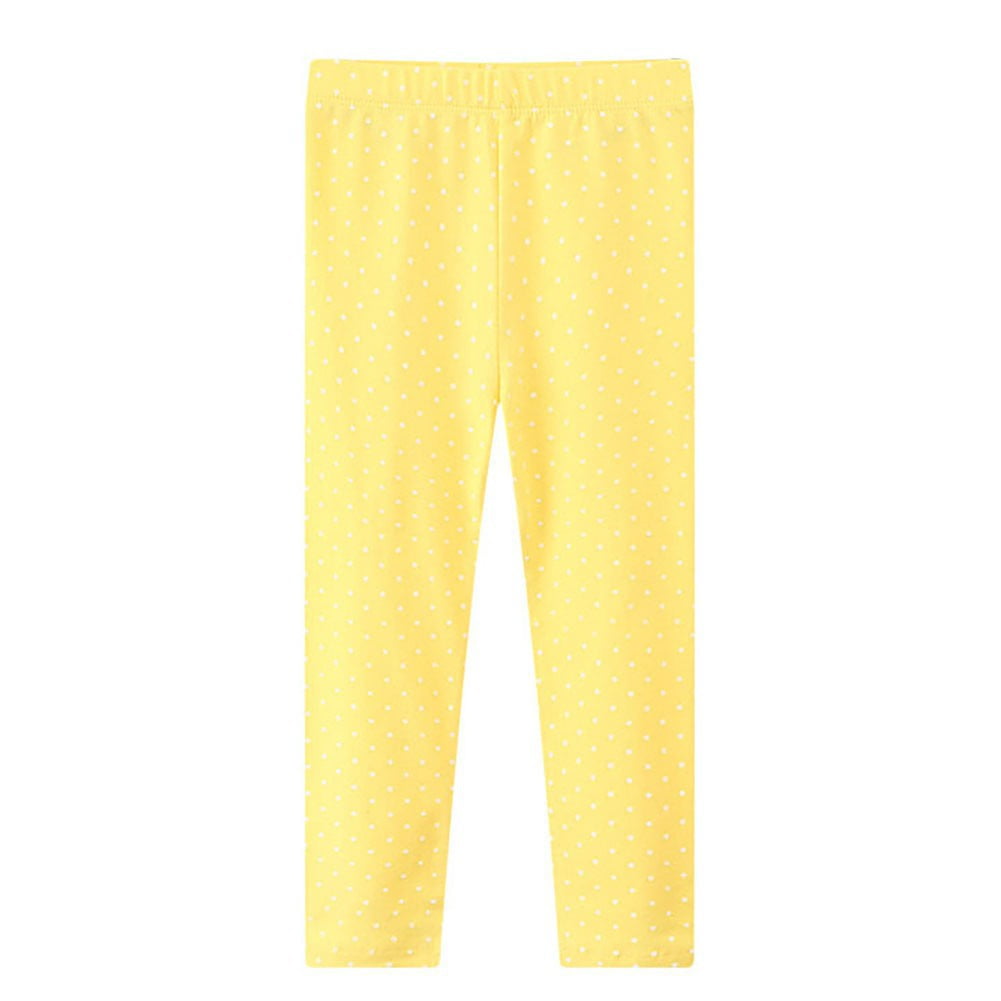 Toddler Girl Leggings Kids Polka Dot Thin Pants Little Girls Footless ...