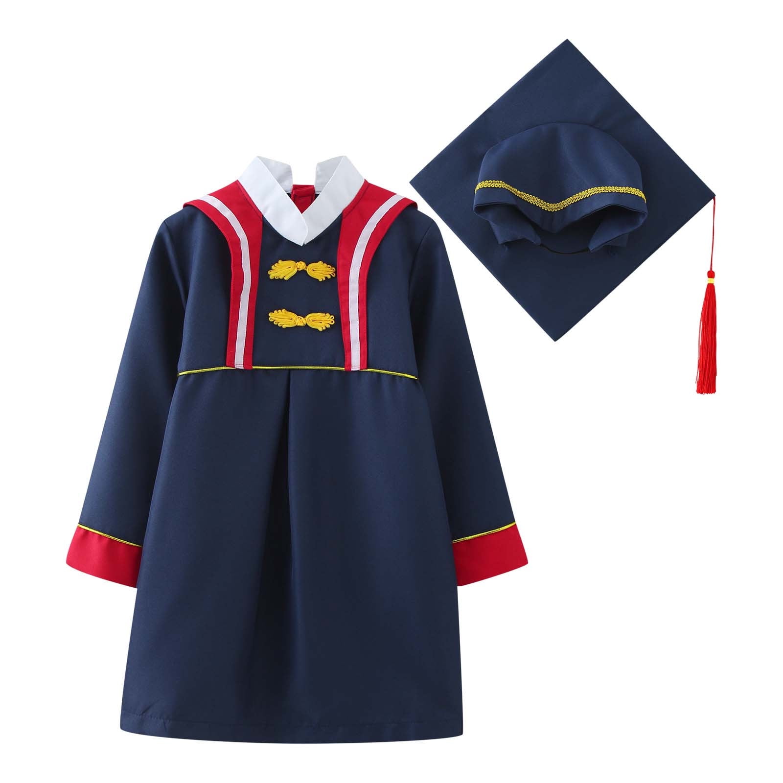Toddler Girl Outfits 2Pc Graduation Photo Graduation Dress Graduation ...