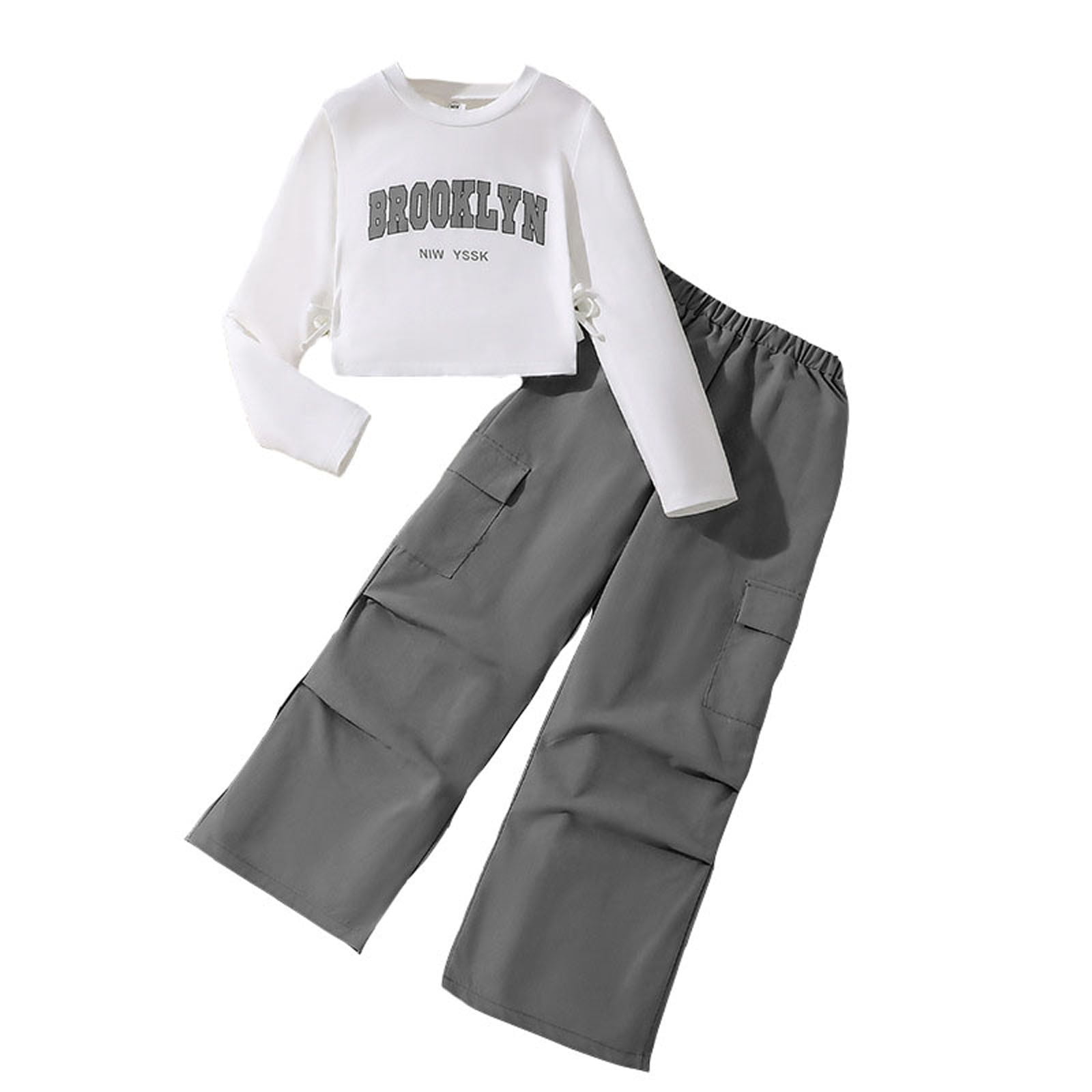Toddler Girl Outfits Fall Letter Print Childrens Clothes Girls Size 10 ...