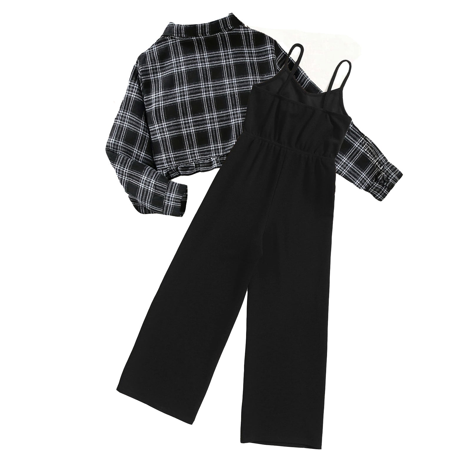 Toddler Girl Outfits Fall Plaid Jacket Childrens Clothes Girls Size 10 ...