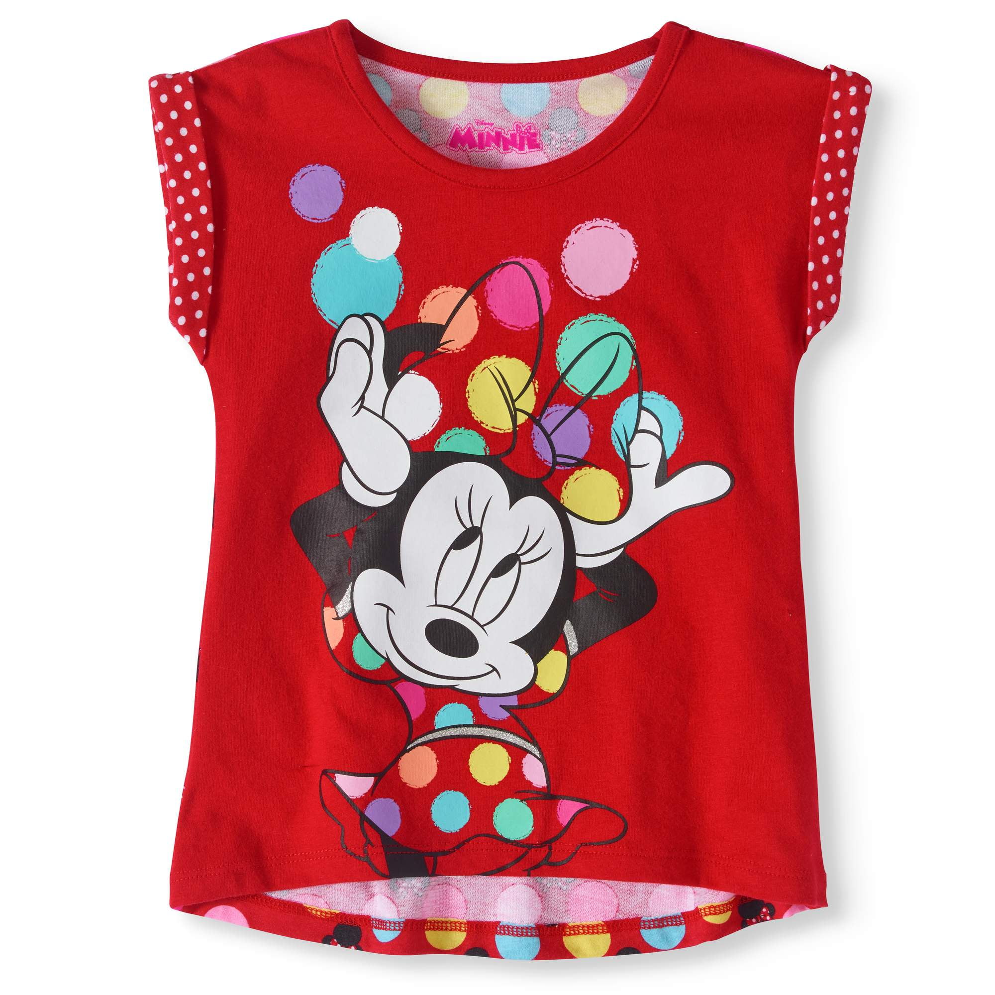 Toddler Girl Printed Back T-Shirt - Walmart.com