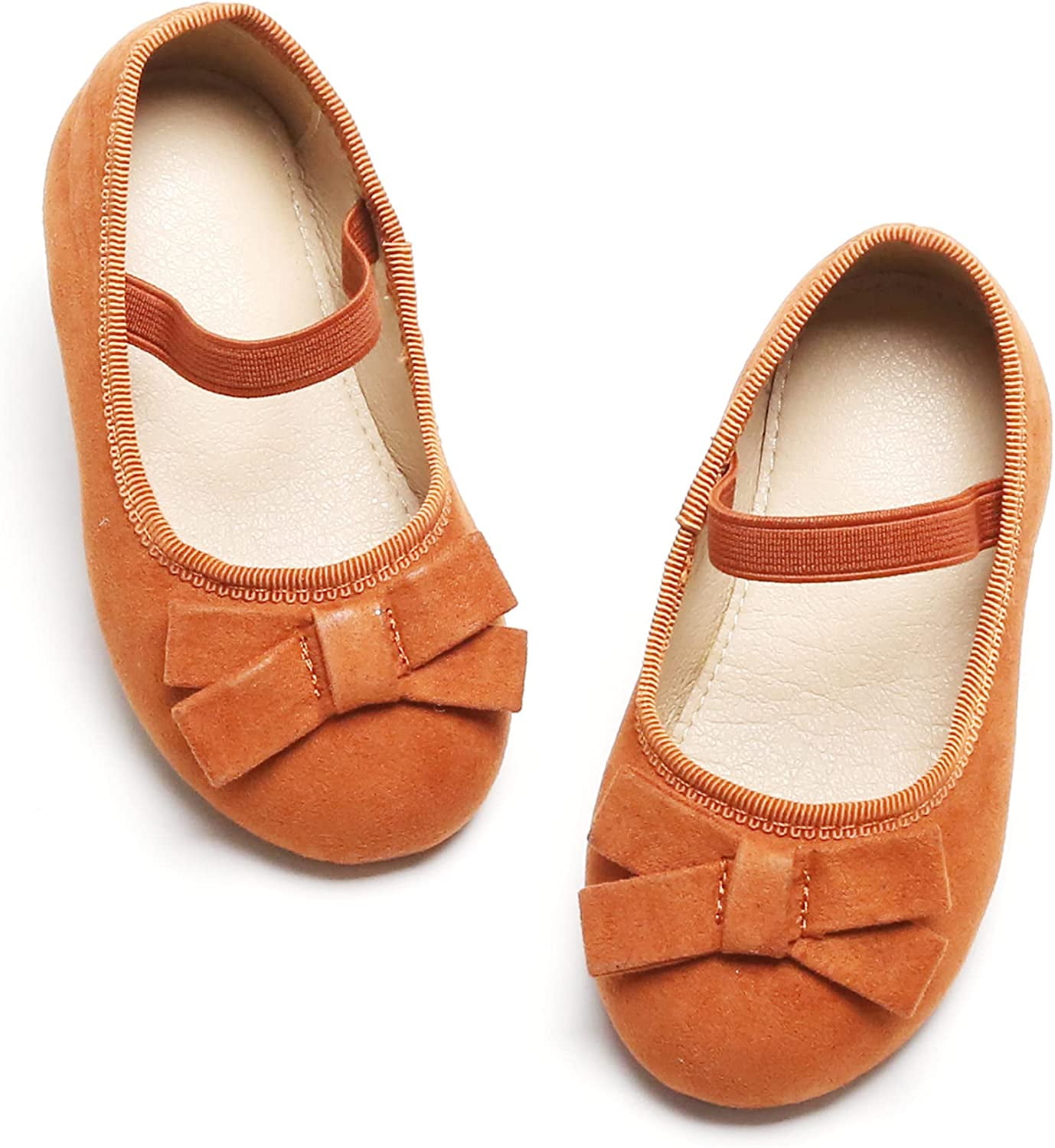 Toddler Girl Shoe School Party Girls Flat Flower Girl Mary Jane Dress ...